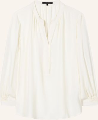 Luisa Cerano Luisa Cerano Blusenshirt Mit Seide weiss