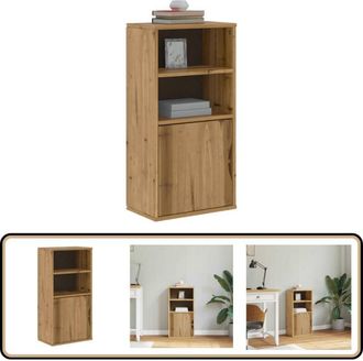 vidaXL Beistellschrank odda 40x24x79 cm Massivholz Kiefer - Vidaxl