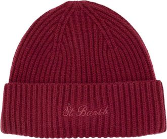 MC2 Saint Barth Femme, Accessoires, Rouge, Taille: ONE Size Mos0004 Beanie