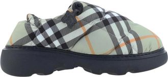 Burberry Femme, Chaussures, Multicolore, Taille: 36 EU Padded Check Mule SlipOn