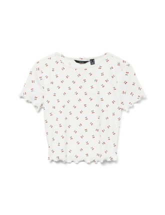 Vero Moda Vmharry Ss O-Neck Top JRS Noos