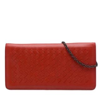 Bottega Veneta Pre-owned Nappa Leder Umh&auml;ngetasche - - Pre-owned - Damen - Rot - ONE SIZE