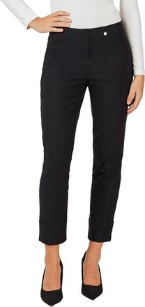 Robell Style Bella 09 - Kurzgr&ouml;&szlig;e - Stoffhose Damen high Waist - Damenhose Power Stretch - Bengaline Stoff Hose - Hose mit geradem Bein - Bitte eine Gr&ouml;&szlig;e Kl