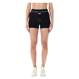 Marine Serre Femme, Shorts, Noir, Taille: 42 FR Cute 70S Short