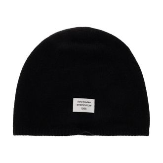Acne Studios Bonnet en cachemire - unisex - Accessoires - Noir - Taille: ONE Size