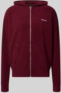Pegador Oversized Fit Sweatjacke mit Label-Detail Modell Mezzano