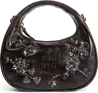Miu Miu Wander Embroidered Mini Bag