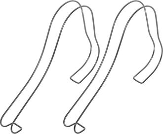 DOITOOL 2 St&uuml;ck Edelstahl Schuhhalter f&uuml;r Hohe Abs&auml;tze und Sandalen Schuhform erhaltend Vielseitig f&uuml;r Store Display und Heimgebrauch Stabile Schuhpr&auml;sentatio