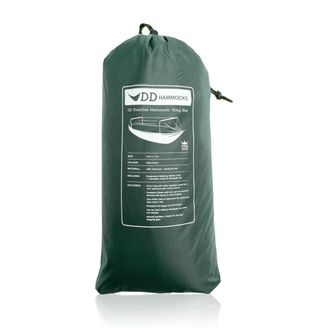 DD Hammocks DD Frontline Kingsize olivgrün - extra große Reisehängematte, zweilagig, mit Moskitonetz