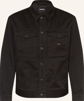 HUGO BOSS Jeansjacke Liang Cny schwarz