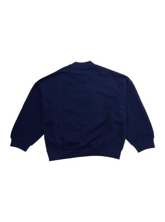 Kenzo Boys Hoodie Unisex Blue Cotton Hoods & Sweatshirts