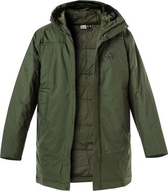 Puma Herren Mantel grün Mikrofaser/Funktion unifarben