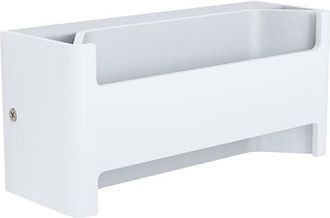 Eglo LED Wandlampe Feloniche, 1 flammige Wandleuchte, Minimalismus, Wandstrahler innen aus Aluminium und Kunststoff, Wohnzimmerlampe, Flurlampe in Weiß, Tr