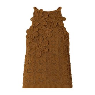 Pinko Pinko, Femme, Tops, Brun, Taille: 42 FR Nymphaea Top