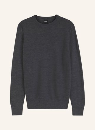HUGO BOSS Pullover H-Hincluso_In Regular Fit grau