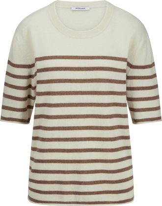 Peter Hahn Rundhals-Pullover aus 100% Kaschmir Peter Hahn weiss