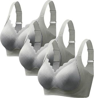 Generic Nouveau soutien-gorge sans armatures grande taille pour femme, fin, respirant, souligne les gros seins et met en valeur de belles courbes parfaites. B