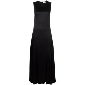 Ami Schwarzes Maxikleid - - Dresses - Damen - Schwarzk - 2XS