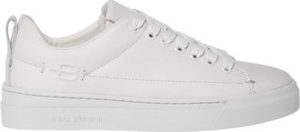 Baldinini Femme, Chaussures, Blanc, Taille: 37 EU Leather Baskets