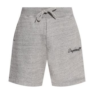 Dsquared2 Logo Shorts - - Shorts - Herren - Grau - 3XL