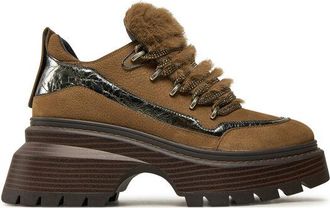 Michael Kors Halbschuhe Shiloh Bootie 40F4SSFE8L Braun