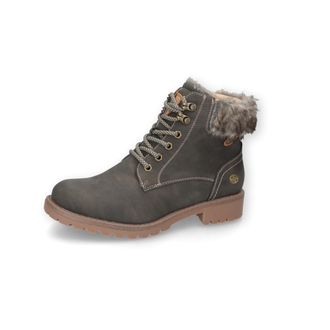 Dockers by Gerli Damen Schn&uuml;rstiefeletten, Frauen Stiefeletten,warm gef&uuml;ttert,uebergangsschuhe,uebergangsstiefel,Boots,Bottle,41 EU