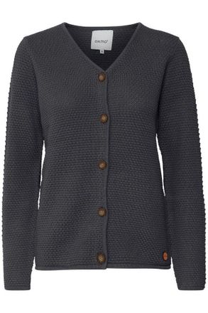 Oxmo Cardigan OXHelga Damen Feinstrick Cardigan/Strickjacke