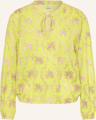 Emily van den Bergh Emily Van Den Bergh Blusenshirt Mit Glitzergarn gelb