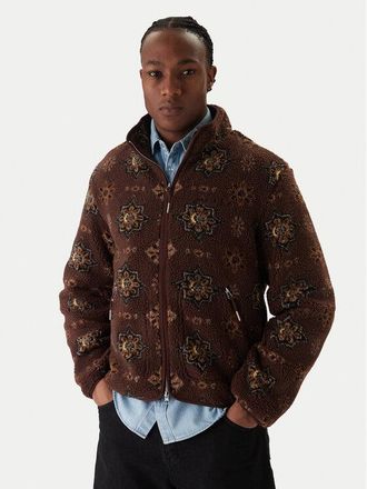 Jack & Jones Jack & Jones Fleecejacke Norrebro 12291531 Dunkelrot Regular Fit