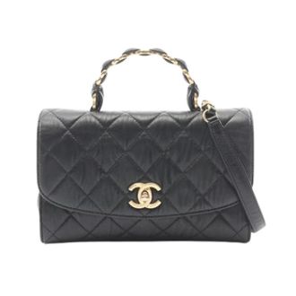 Chanel Pre-owned Vintage Schultertasche - - Pre-owned - Damen - Schwarzk - ONE SIZE