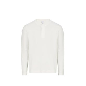 Au Printemps Paris Denley gekn&ouml;pftes Kragen t -Shirt - Beige