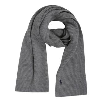 Polo Ralph Lauren Stylischer Winter Schal f&uuml;r M&auml;nner - - Accessories - Herren - Grau - ONE SIZE