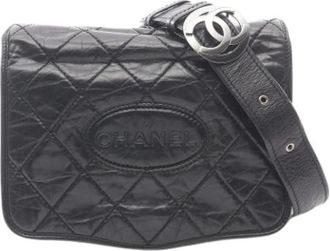 Chanel Sac banane vintage doccasion - Femme - Pre-owned - Noir - Taille: ONE Size