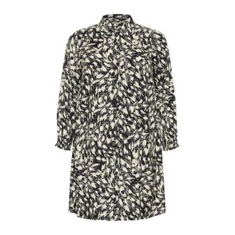 Kaffe Curve Damen, Kleider, Mehrfarbig, 2XLGr&ouml;&szlig;e