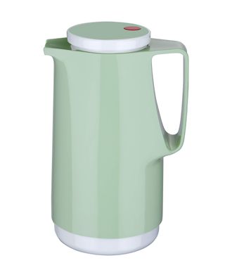 Rotpunkt Isolierkanne 760 MAXIMA 1,0 l | Zweifunktions-Drehverschluss | BPA-frei - gesundes trinken | Made in Germany | Warm + Kalthaltung | Glaseinsatz | pist