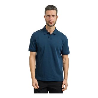 HUGO BOSS Homme, Tops, Bleu, Taille: XL Interlock Polo