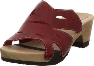 Think Think Damen ZUNDA Clogs, Rot (Rosso/Kombi 72)