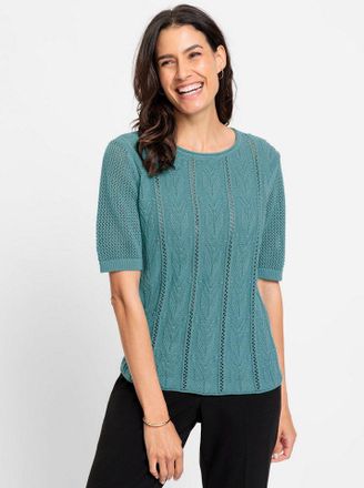 Witt Strickpullover Kurzarmpullover