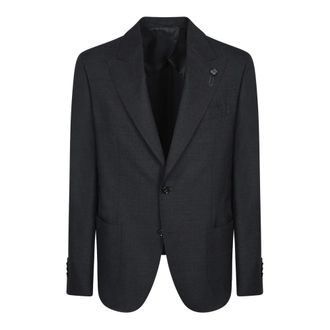 Lardini Blauer Blazer f&uuml;r M&auml;nner Aw25 - - Jackets - Herren - Blau - XL