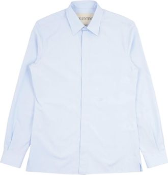 Valentino Herren, Shirts, Blau, LGr&ouml;&szlig;e