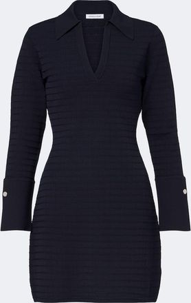 Veronica Beard Polokleid Celena aus Strick