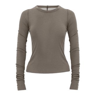 Rick Owens Femme, Tops, Gris, Taille: 40 FR Fitted Top