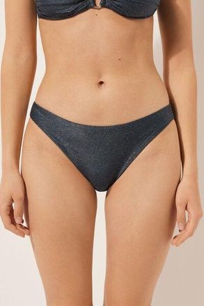 Calzedonia Bikinihose Glowing Python Blau