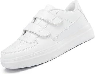 Generic ZBDP Augmentation de la hauteur Chaussures pour homme La semelle épaisse respirante Baskets décontractées blanches, Blanc D70, 38.5 EU