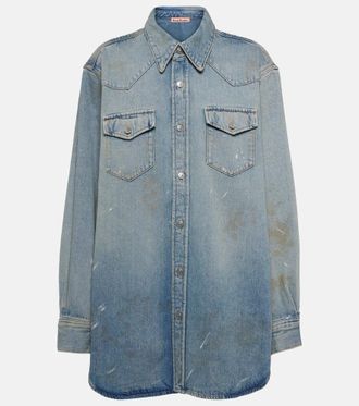 Acne Studios Surchemise en jean