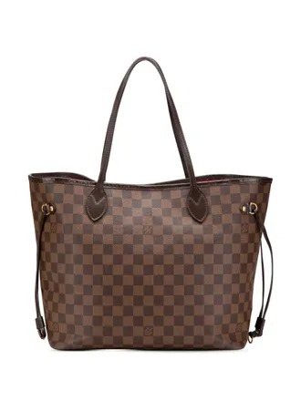 Louis Vuitton sac à main Damier Ébène Neverfull MM (2009) - Marron