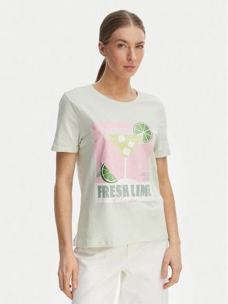 Only T-Shirt Kita 15291465 Gr&uuml;n Regular Fit