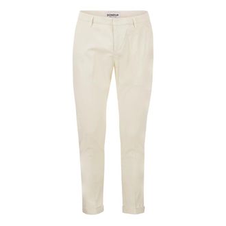 Dondup Homme, Pantalons, Blanc, Taille: W30 Pantalons Gaubert Slim Chinos