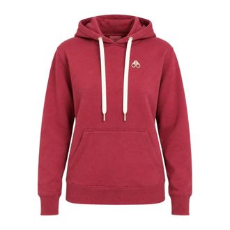 Moose Knuckles Felpa - Femme - Sweatshirts et sweats &agrave; capuche - Rouge - Taille: 38 FR