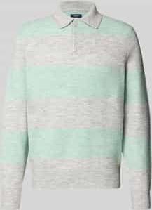 Mc Neal Regular Fit Strickpullover mit Polokragen